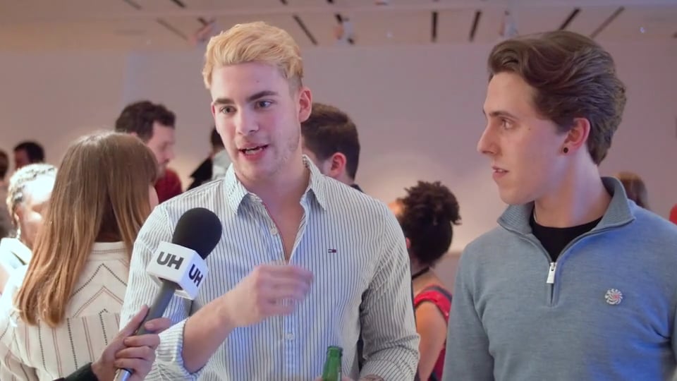 Interview: Max Cain and Ty Taylor, BA(Hons) Graphic Design on Vimeo