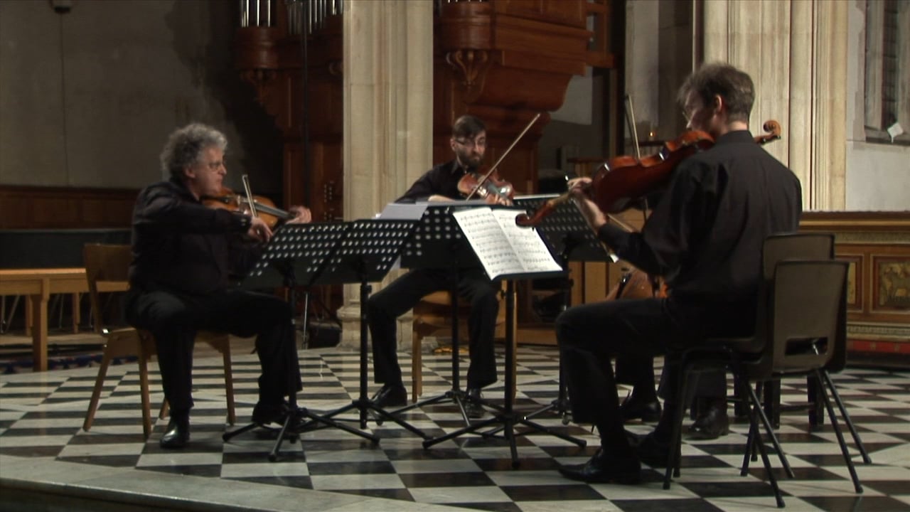 Arditti Quartet Performs Wolfgang Rihm's String Quartet no. 13 on Vimeo