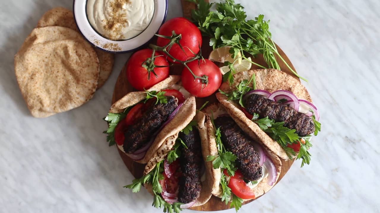 Beef Kofta Rolls on Vimeo