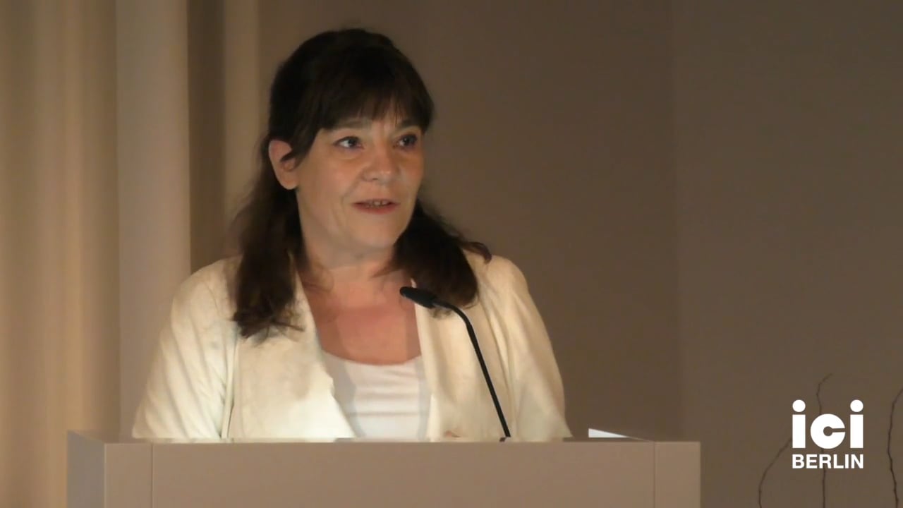 Silke-Maria Weineck - ICI Berlin