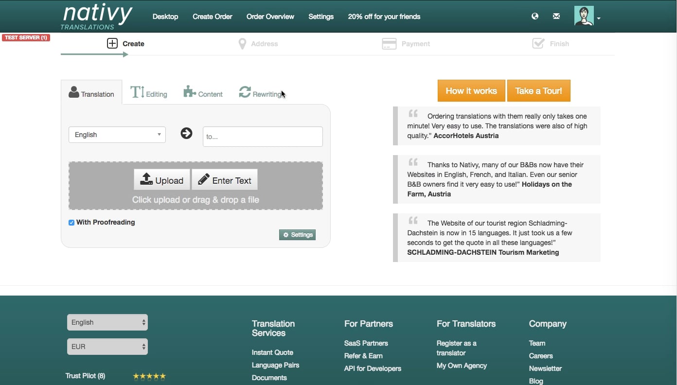 Nativy Translations Demo on Vimeo