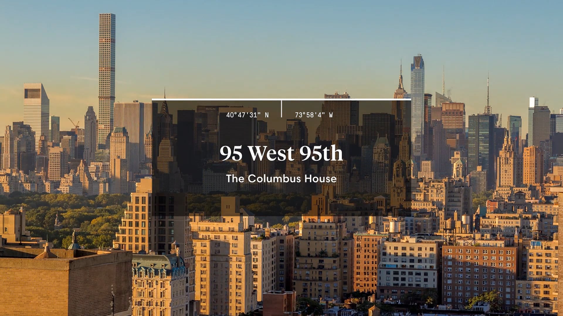 95 West 95th St - About The Building on Vimeo