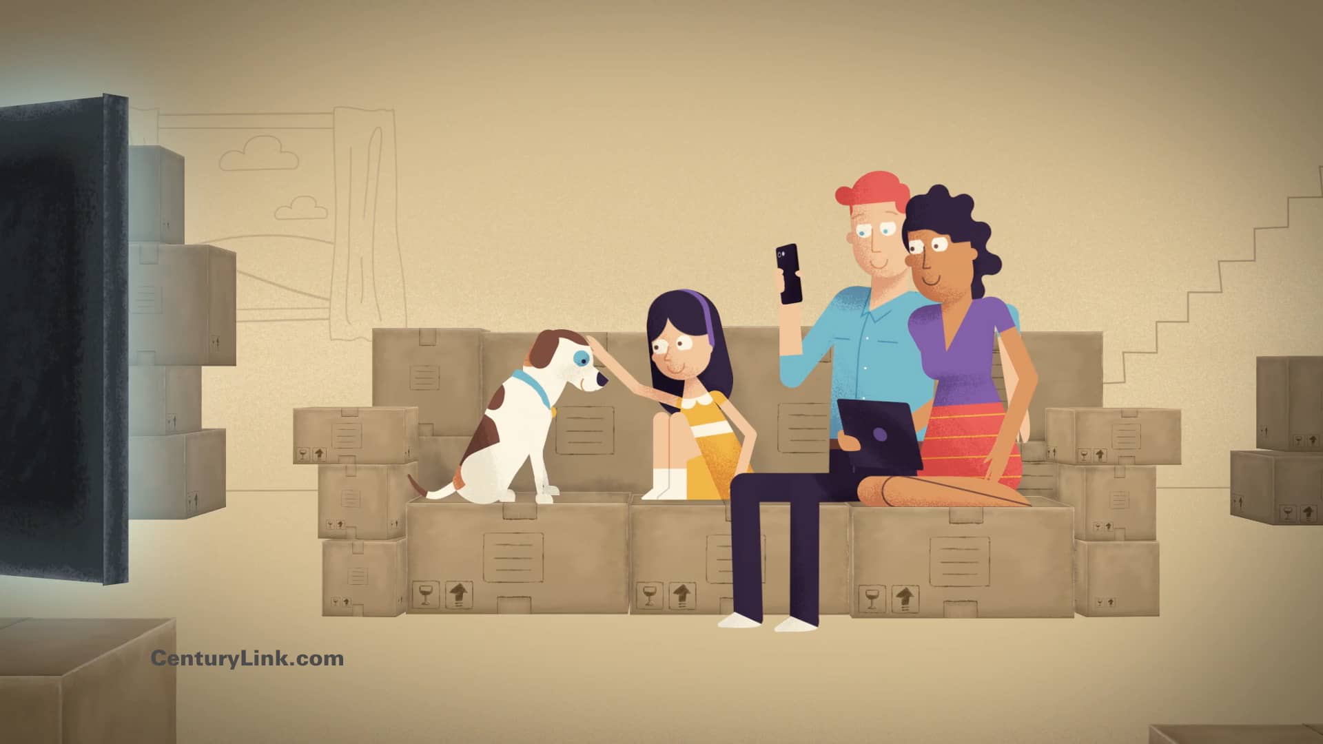 CenturyLink "Cardboard Couch" on Vimeo