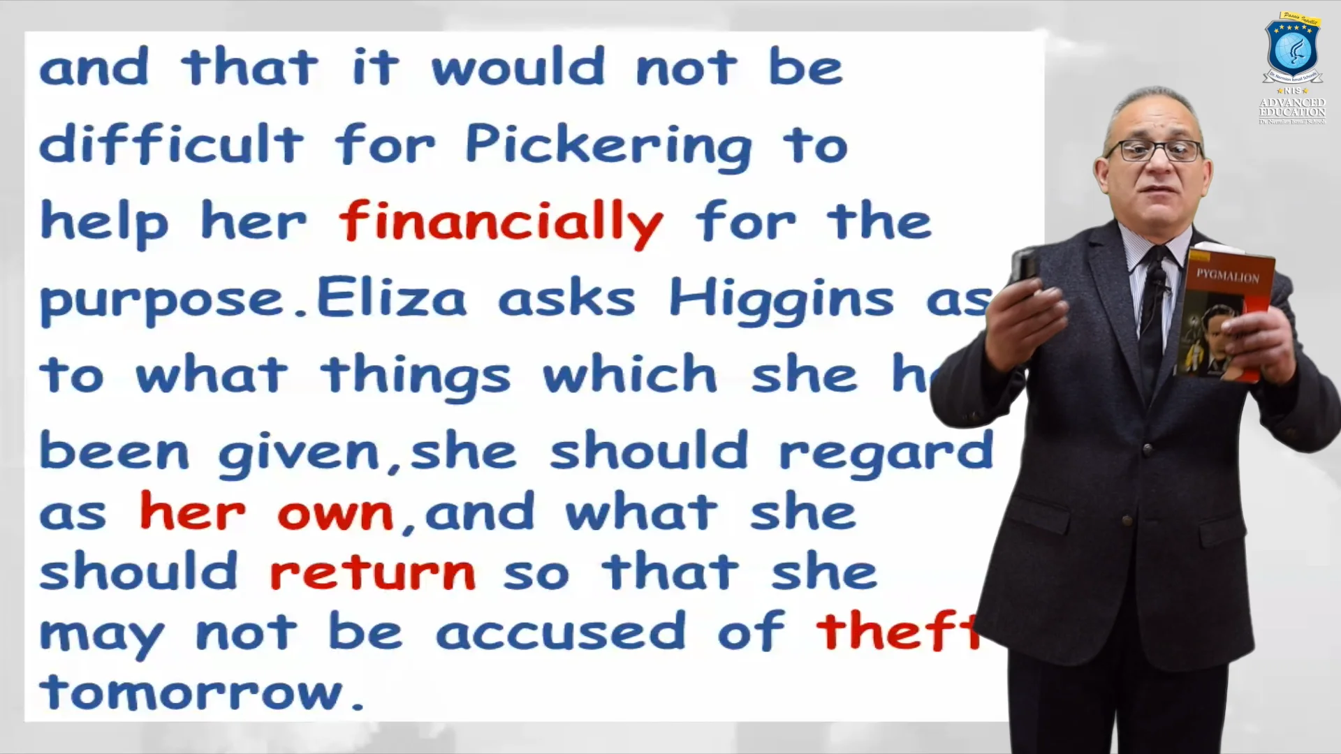 Pygmalion Act IV, Part 2 on Vimeo