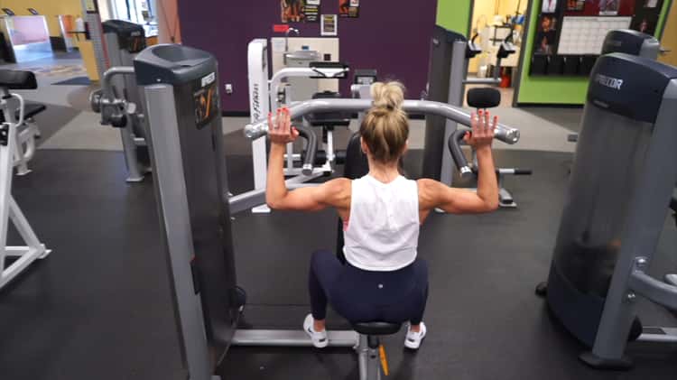 Reverse Seated Shoulder Press Machine | Cabinets Matttroy