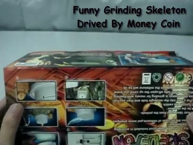 Funny Grinding Skeleton Drived By Money Coin on Vimeo