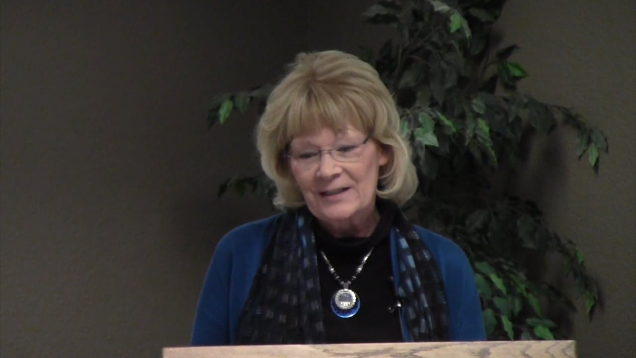 2.28.17 Ladies Study Lesson 8-Debbie Merritt on Vimeo