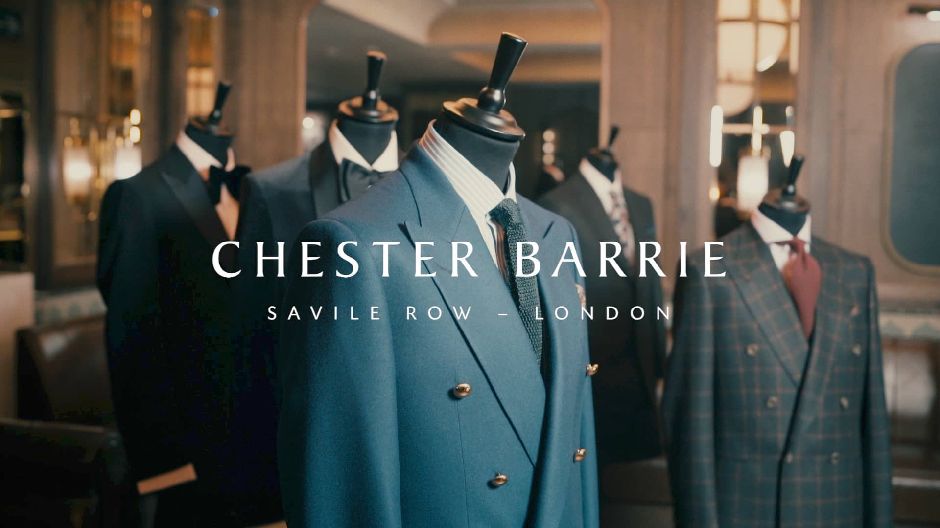 Chester Barrie - London Fashion Week on Vimeo