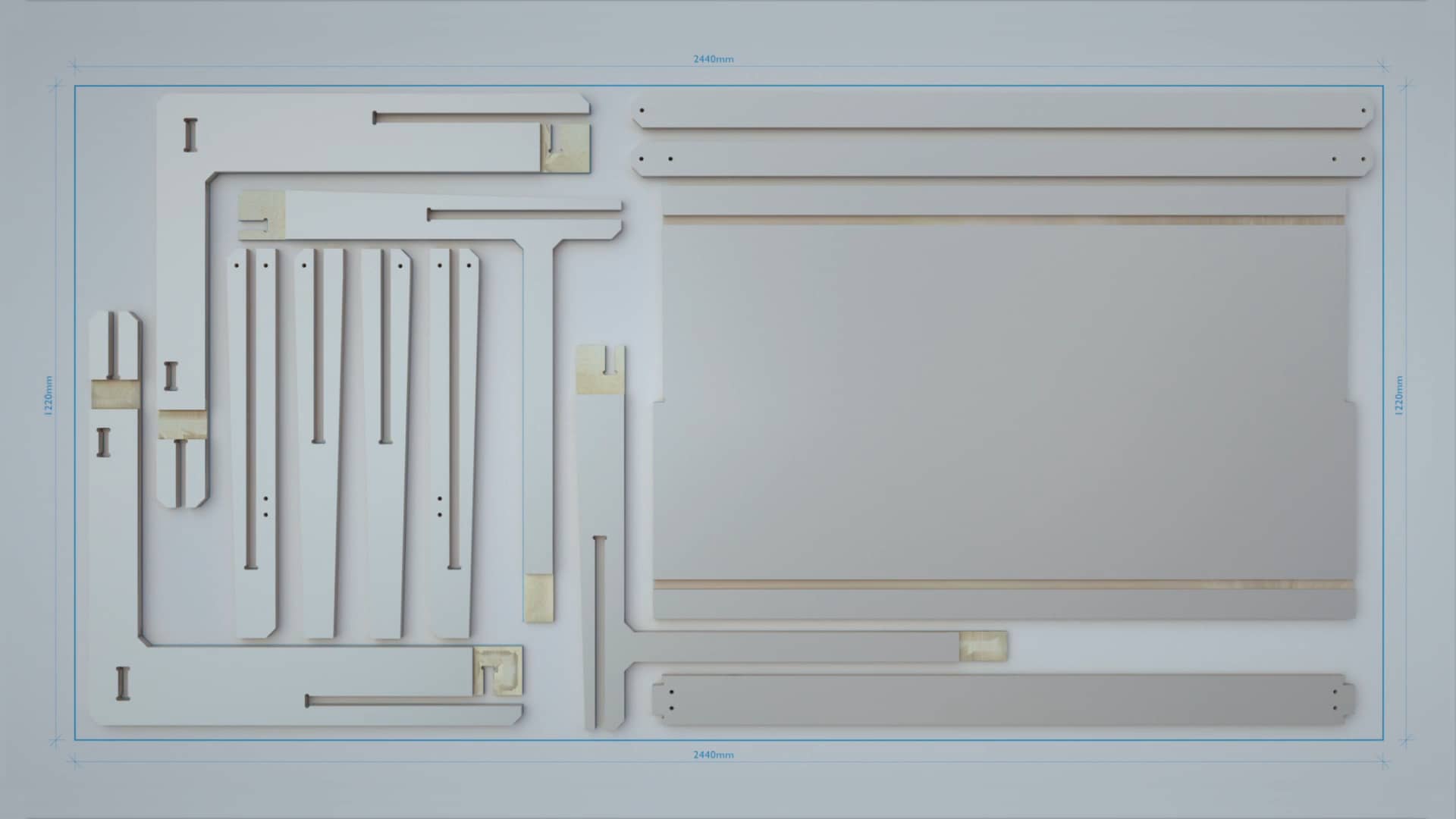 The nell desk - open source furniture on Vimeo