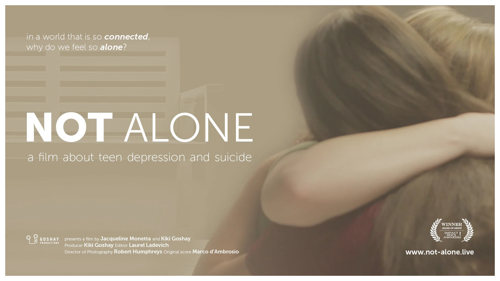 Not Alone — Trailer on Vimeo