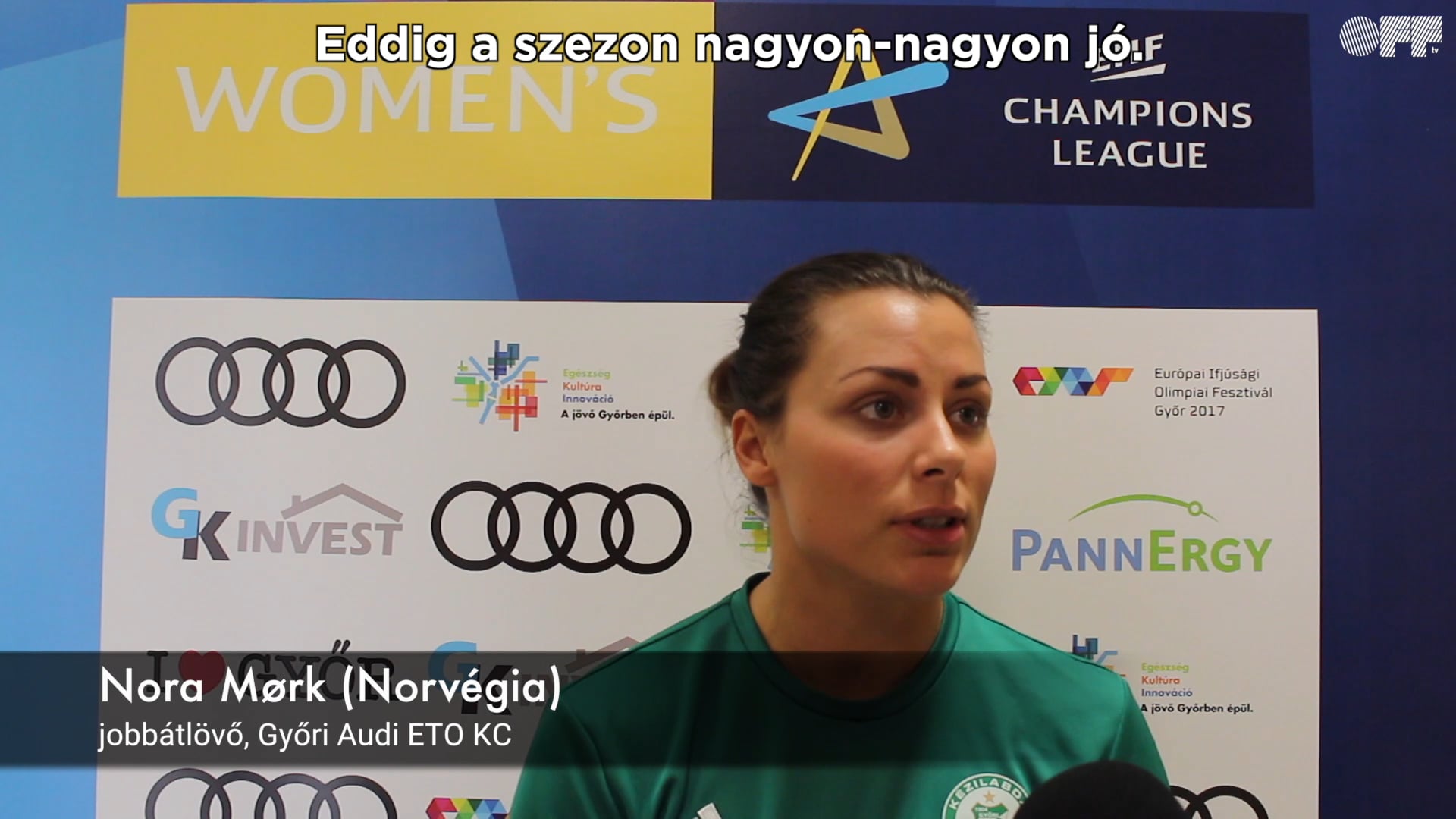 Nora Mörk interjúja az Off Médiának on Vimeo