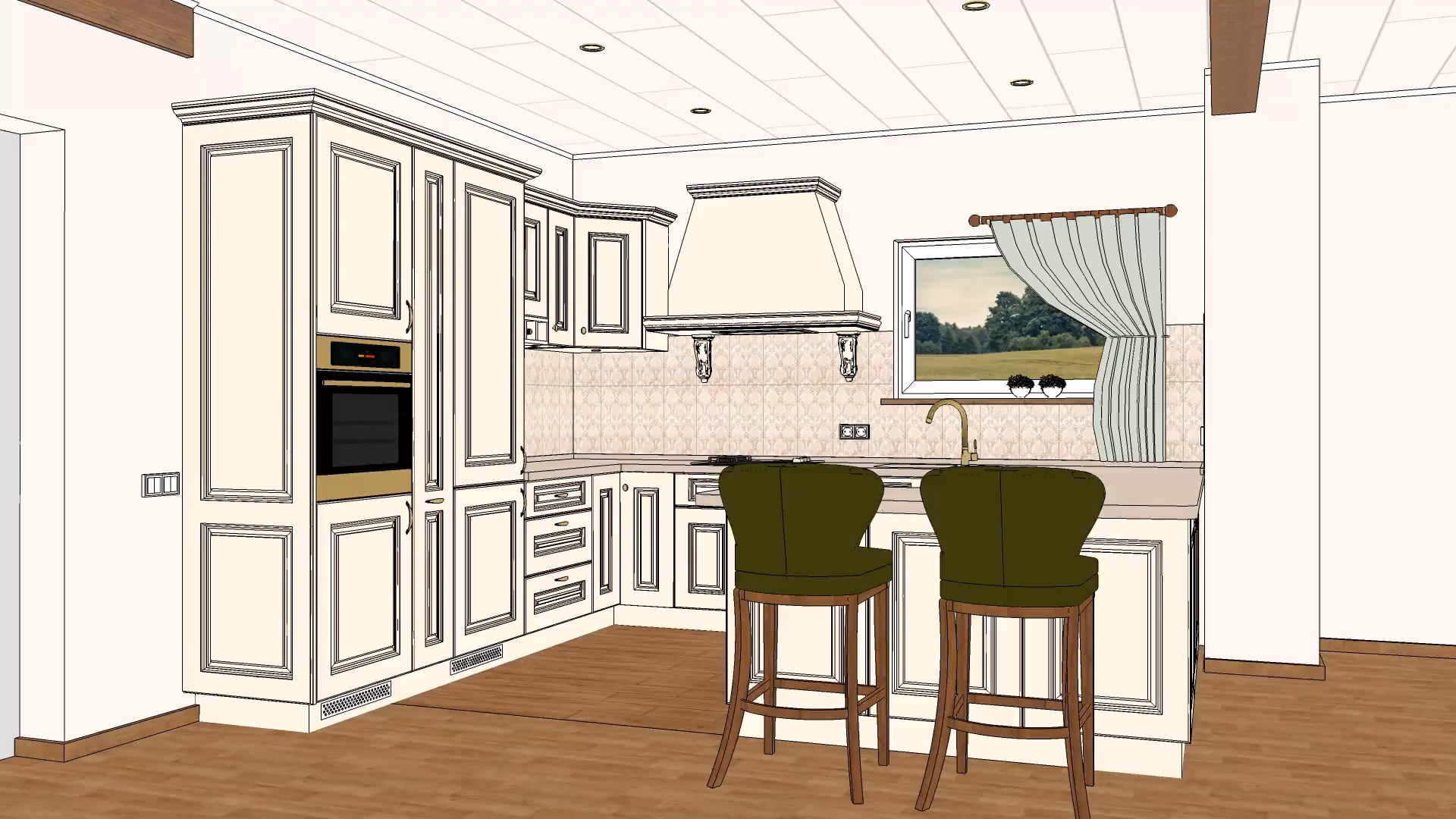 Kitchen interior design on Vimeo