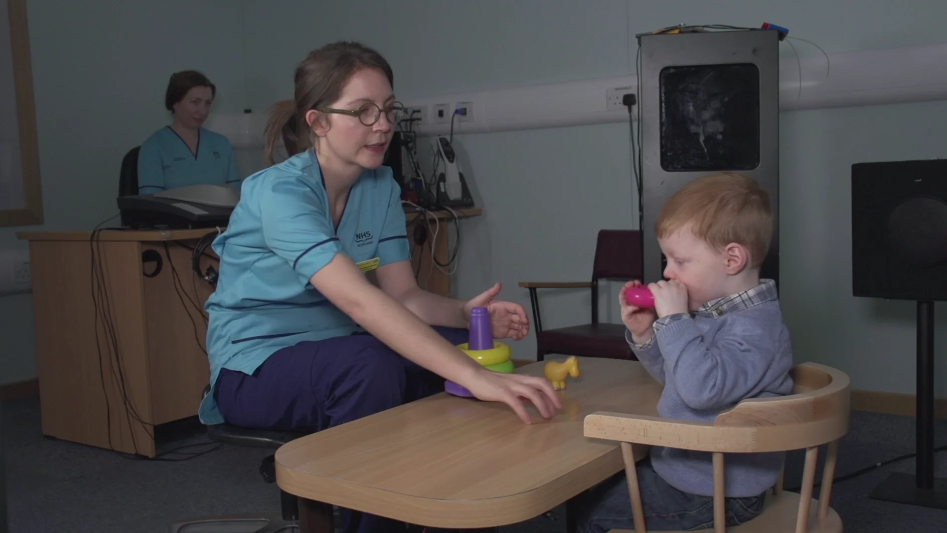 My child is going for a Hearing Test (Visual Reinforced Audiometry) in ...