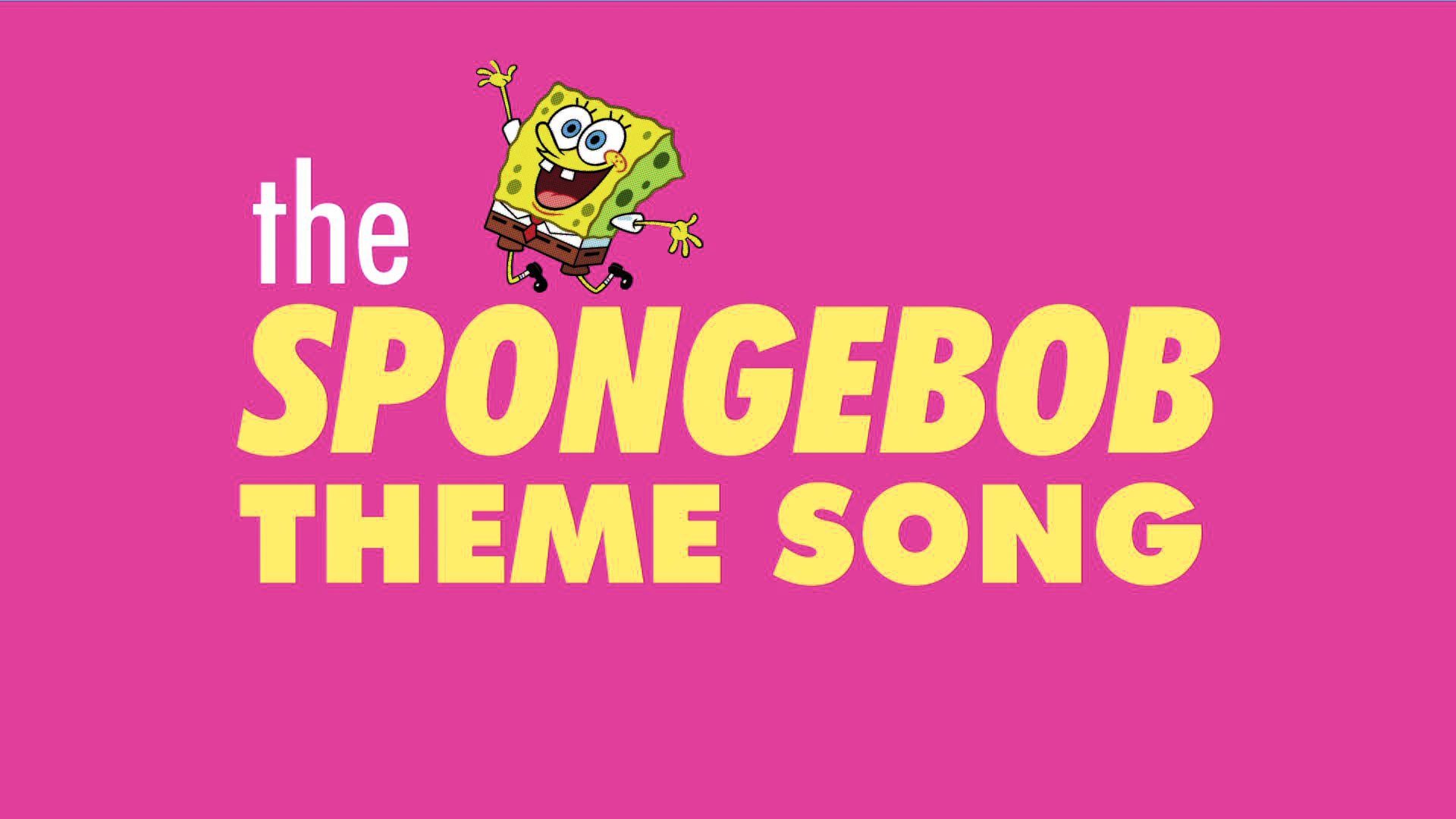 SpongeBob SquarePants Theme Song on Vimeo