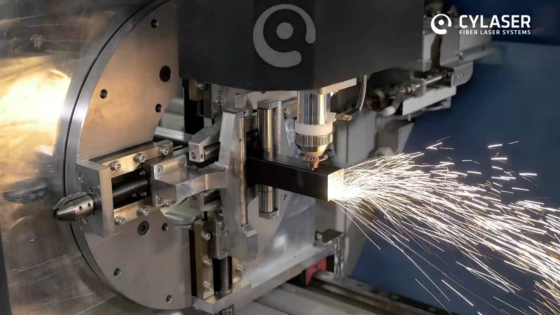 CYTUBE CYT5 fiber laser tube cutting system on Vimeo
