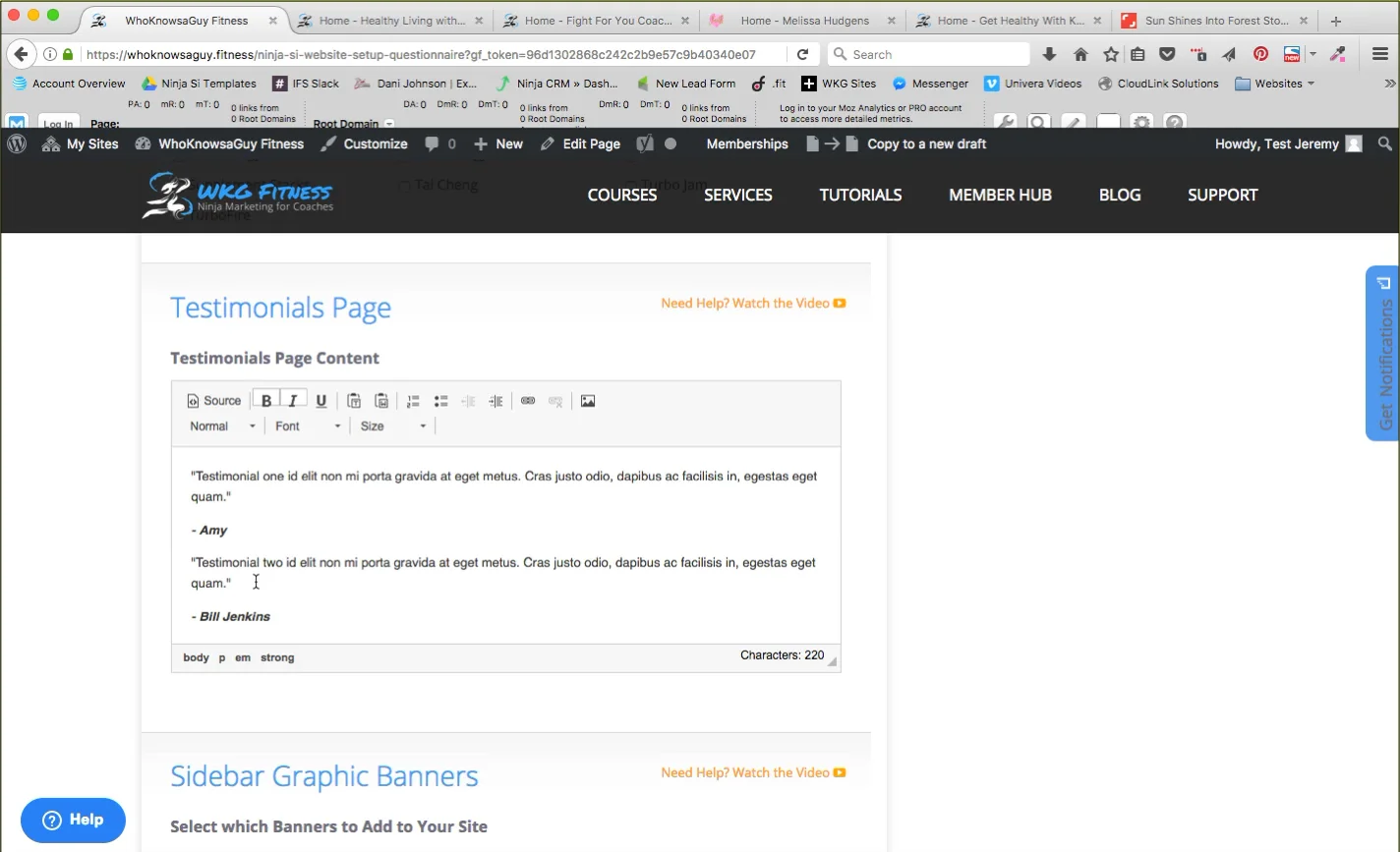 Ninja Si - Testimonials on Vimeo