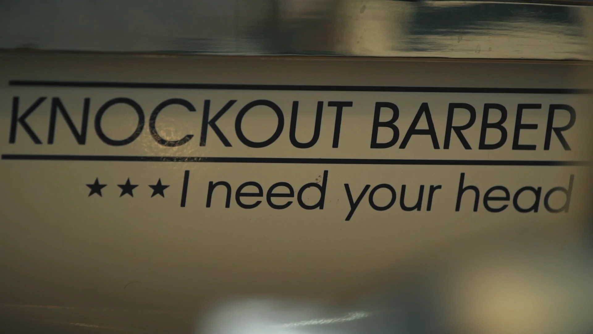 Knockout Barber Shop is a true place for a true people! on Vimeo