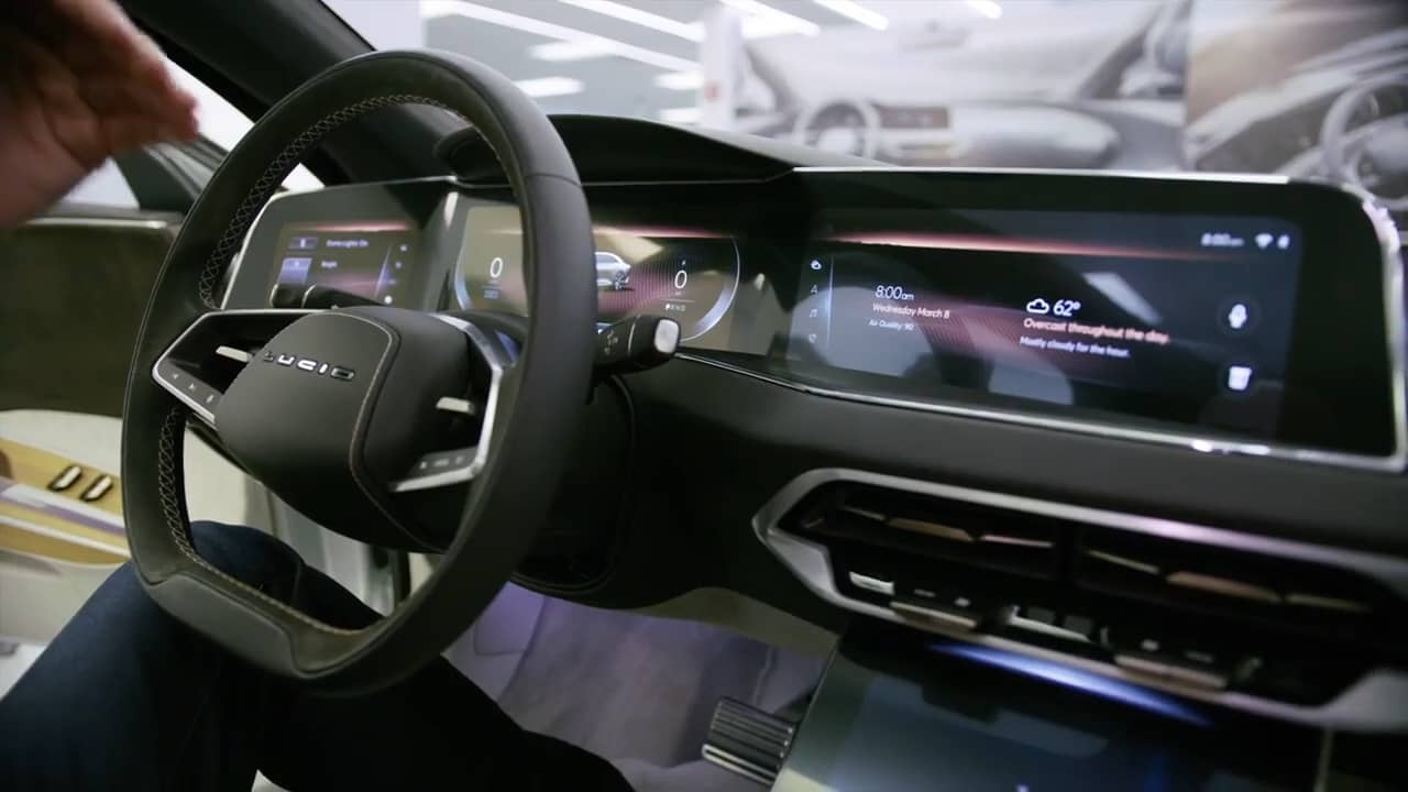 Lucid Motors: Air - Vehicle Interface UI/UX Review on Vimeo