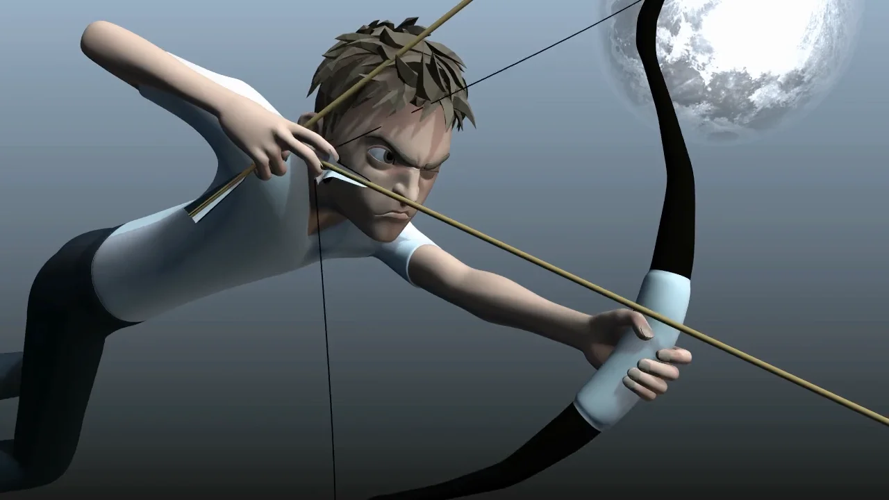 Ray_Archer animation scene