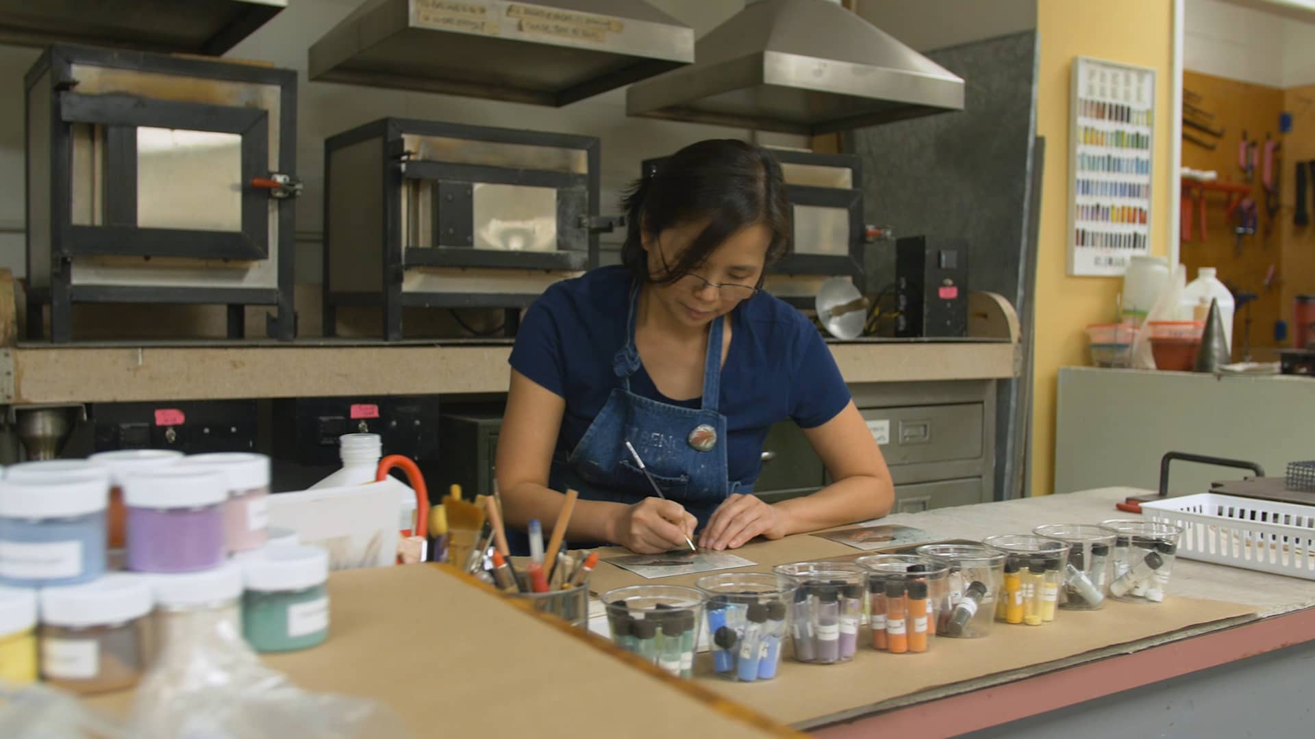 Mi-Sook Hur: Painting With Enamel on Vimeo
