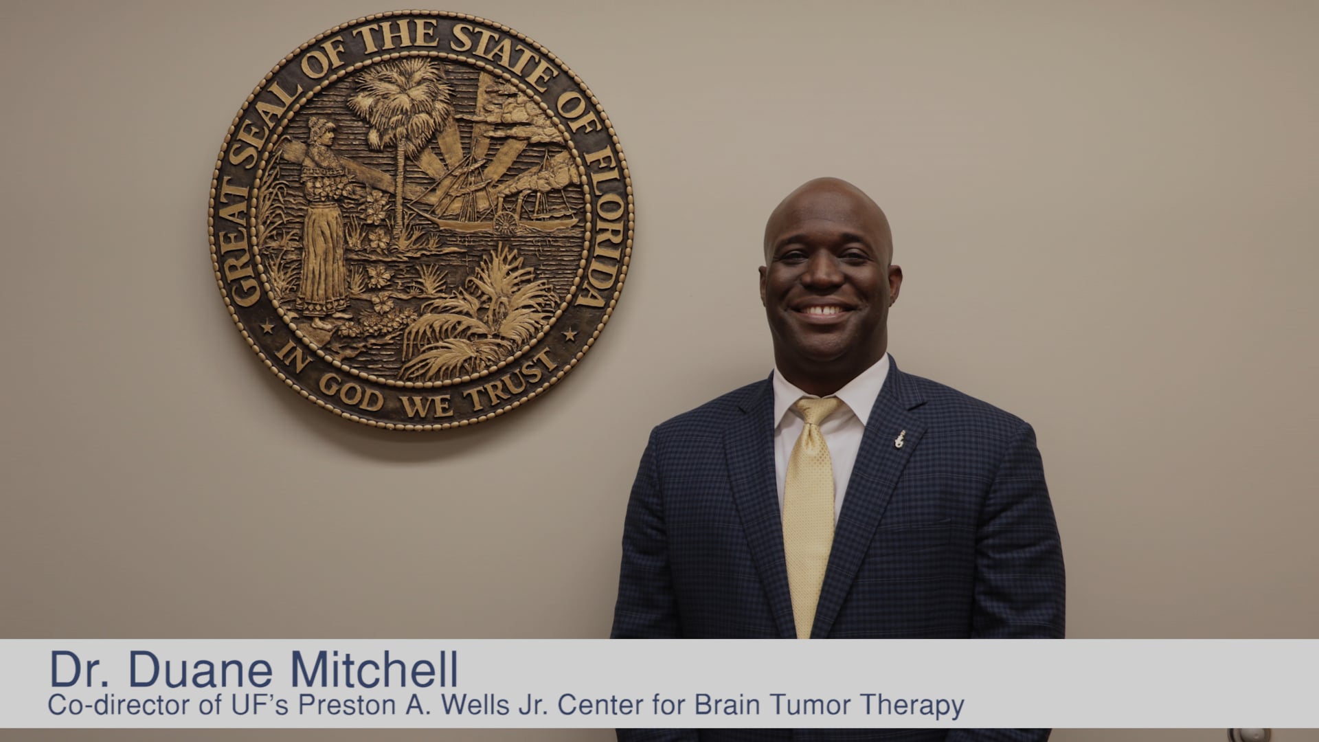 Dr. Duane Mitchell, co-director of UF’s Preston A. Wells Jr. Center for Brain Tumor Therapy and ...
