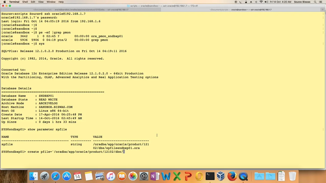 Duplicate/Clone 12c Database on Same Server & Same ORACLE_HOME Using RMAN on Vimeo