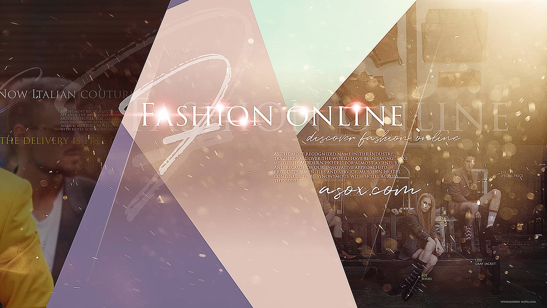 Fashion Online Shop (after effects template) on Vimeo