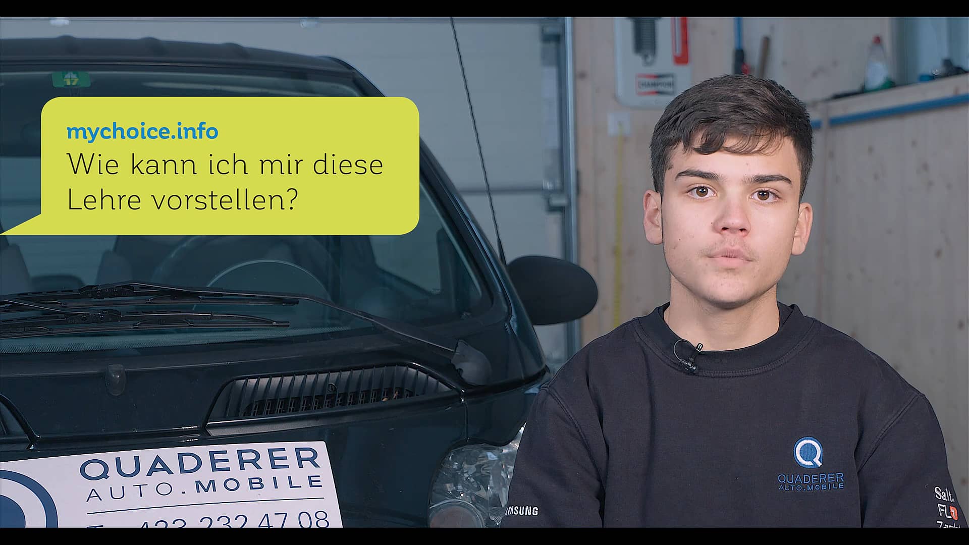 Story Lernender Hermann Quaderer Autoelektrik AG on Vimeo