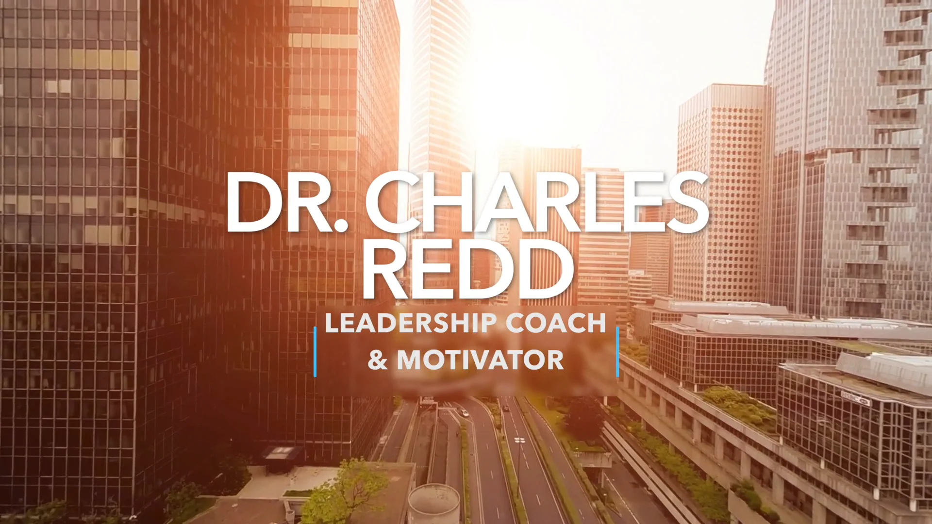 Motivational Speaker Intro for Dr. Charles Redd on Vimeo