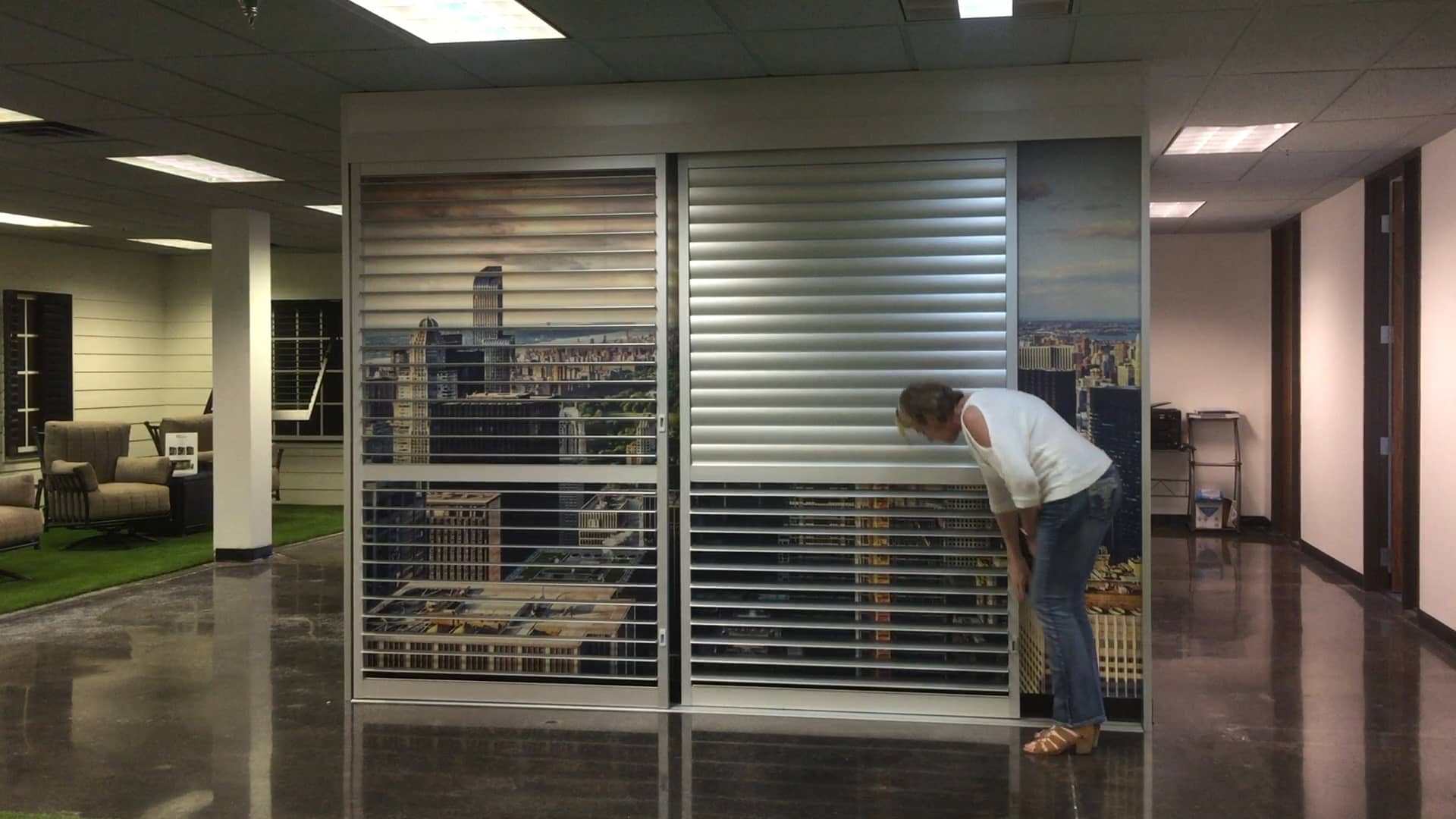 Aluminum Outdoor Bypass Shutters on Vimeo