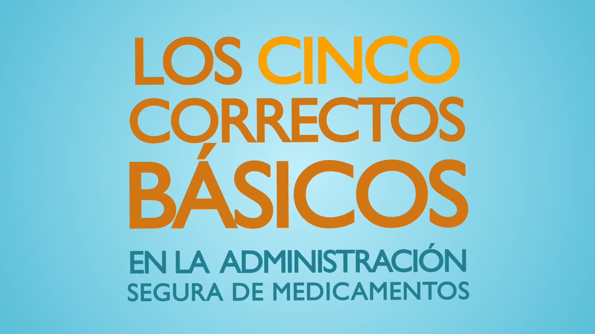 Los 5 Correctos Básicos en la administración segura de medicamentos on ...
