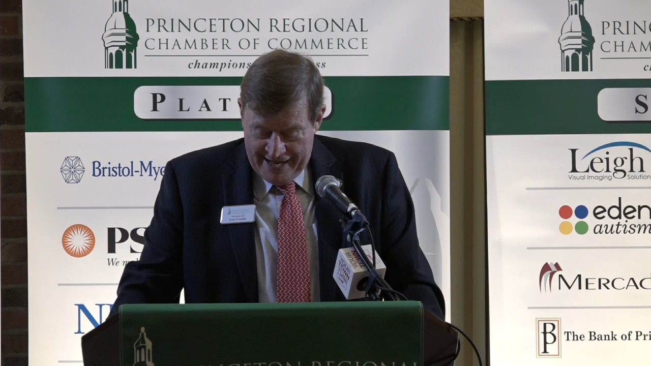 Barry Rabner Princeton Chamber Luncheon Part 1. - Lunch March 2017 ...