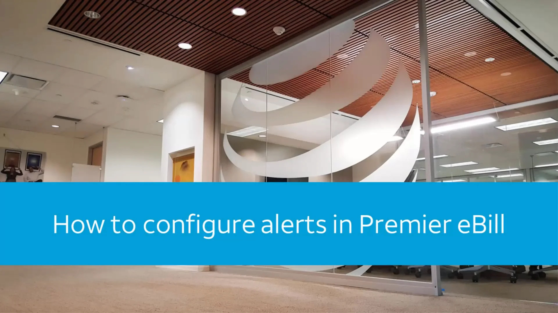 How to configure alerts in Premier eBill on Vimeo