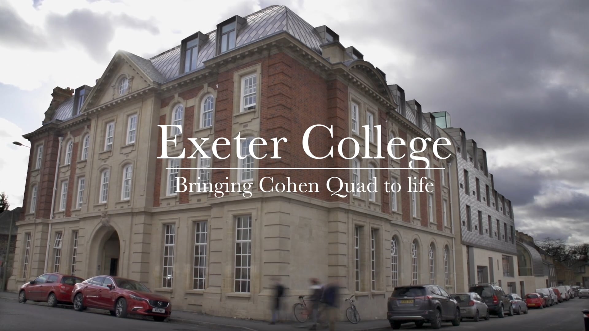 Exeter College: Bringing Cohen Quad to Life on Vimeo