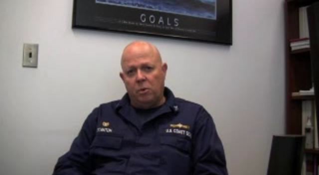 Captain Ed Stanton New Orleans Sector Commander USCG on the Area of ...