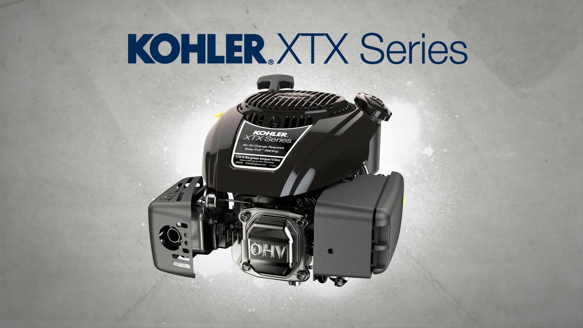 Kohler Engines XTX Series on Vimeo