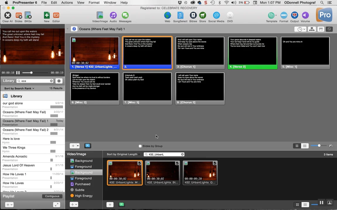 3 Parts Video Training for ProPresenter on Vimeo