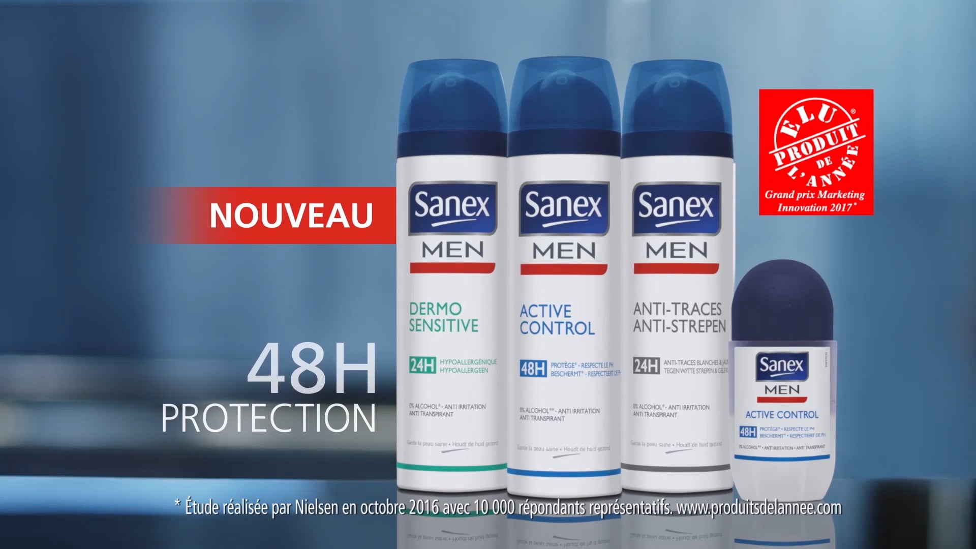 SANEX Déodorant Men on Vimeo