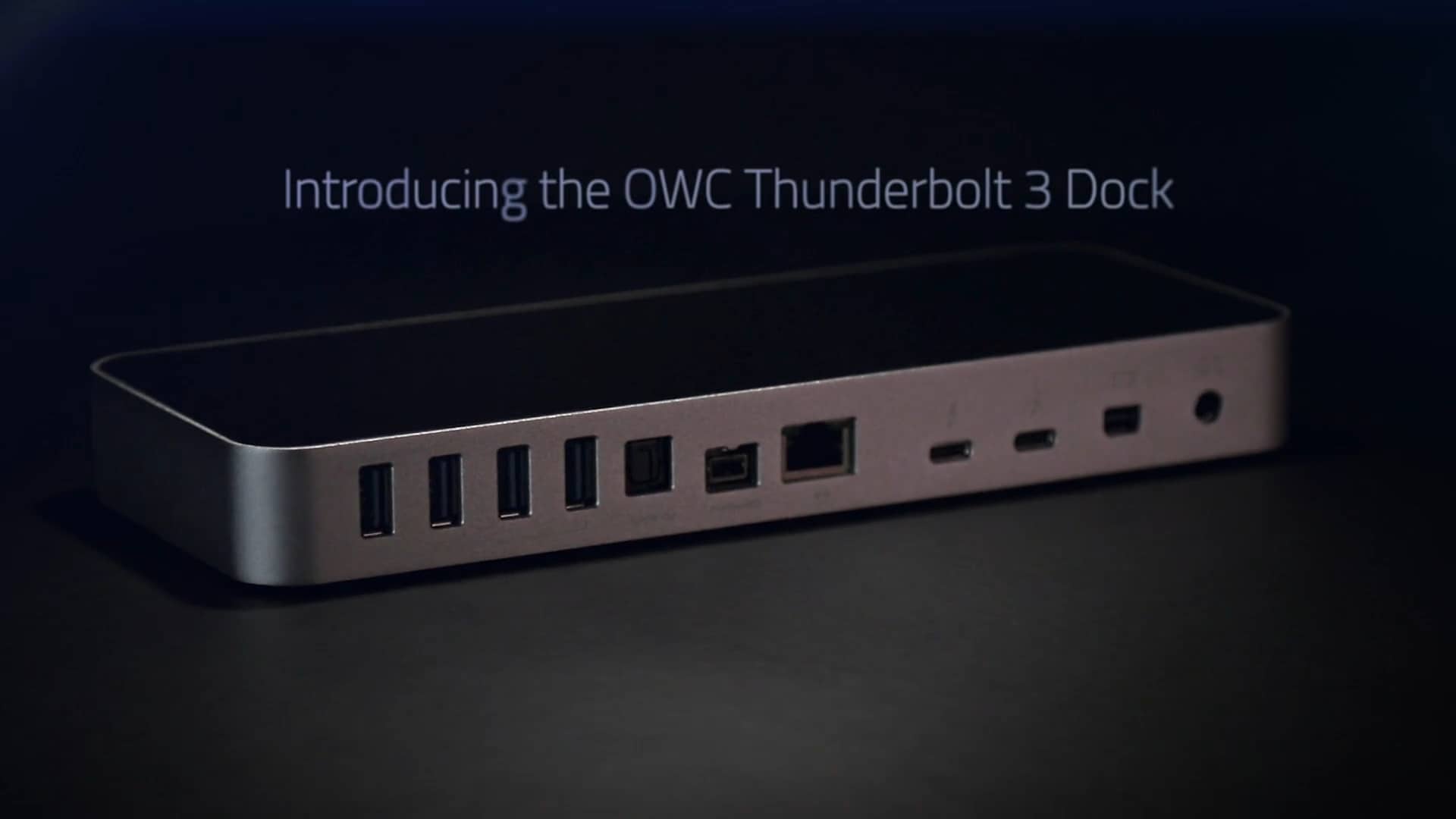 Introducing the OWC Thunderbolt 3 Dock on Vimeo
