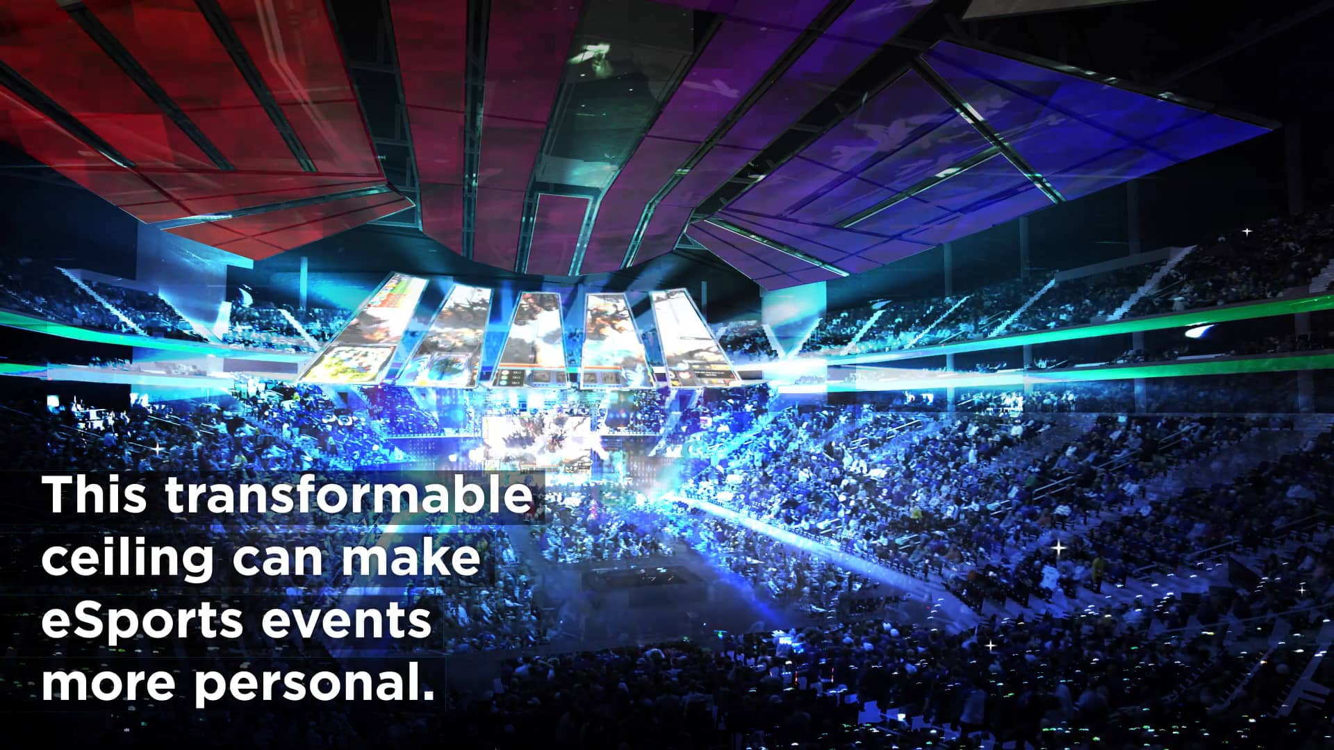 Transformable Arena Ceiling on Vimeo