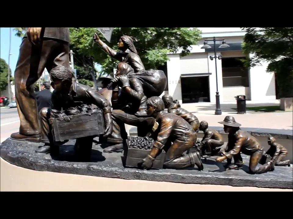 César Chávez Statue - Riverside on Vimeo