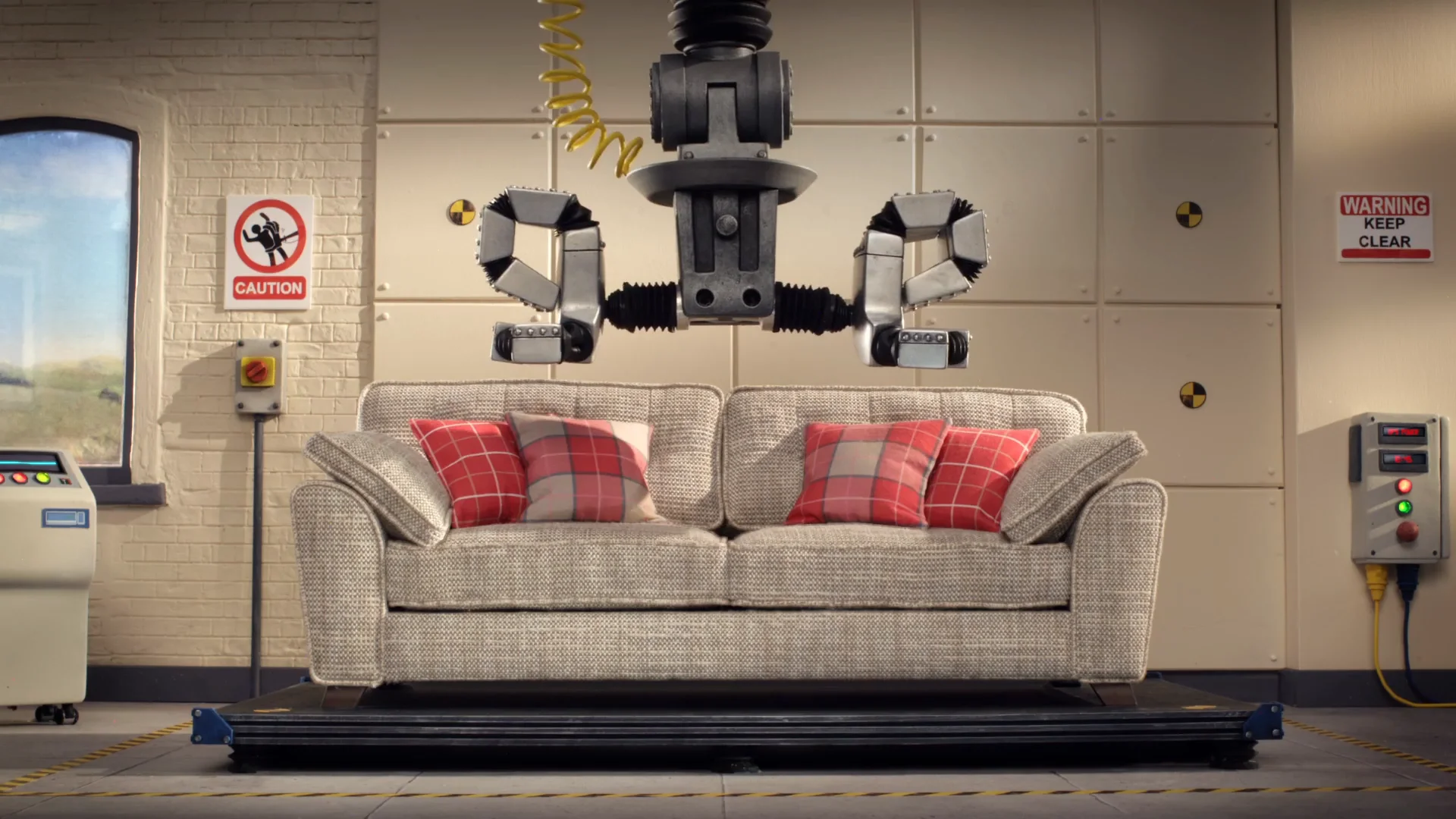 DFS - The Big Sofa Test Advert on Vimeo