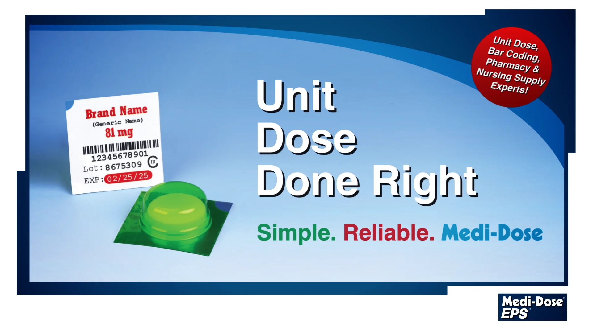Unit Dose & Multi Dose - Medi-Dose | Ideal for USP 800 Medications ...