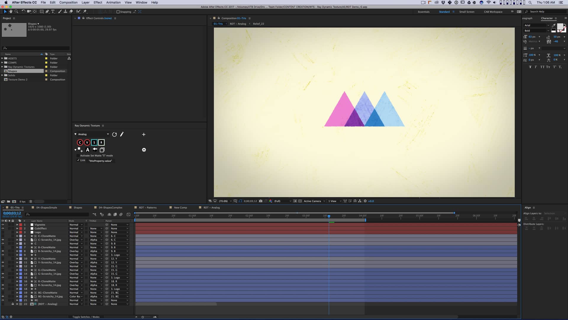 Workflow Show: Ray Dynamic Texture on Vimeo