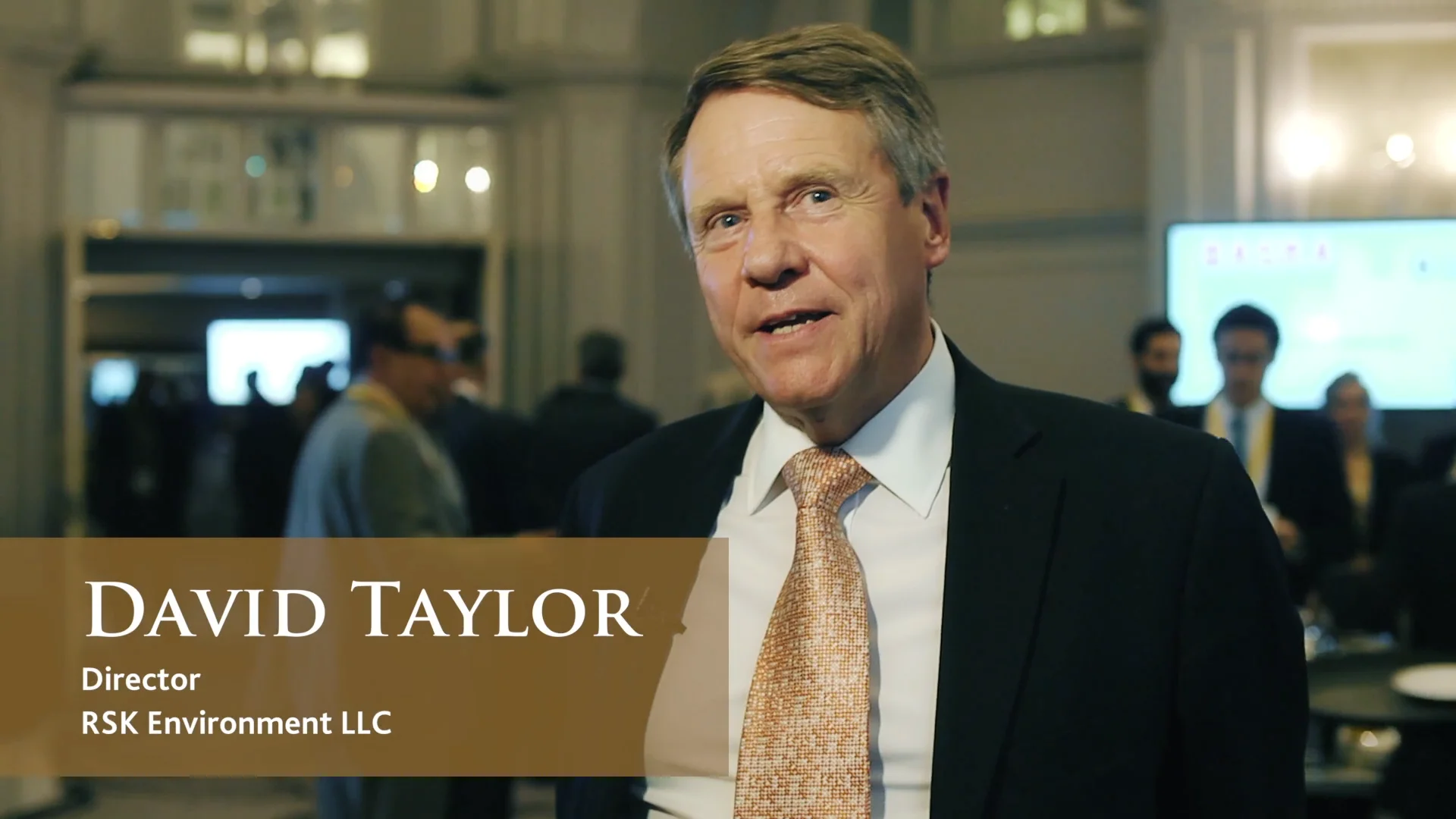 Interview with David Taylor, Director, RSK Environment LLC on Vimeo