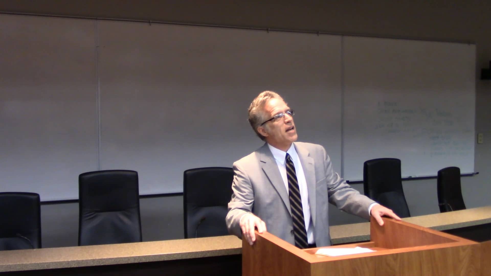 Guest Lecture - Judge Stephen Higginson 032317 on Vimeo