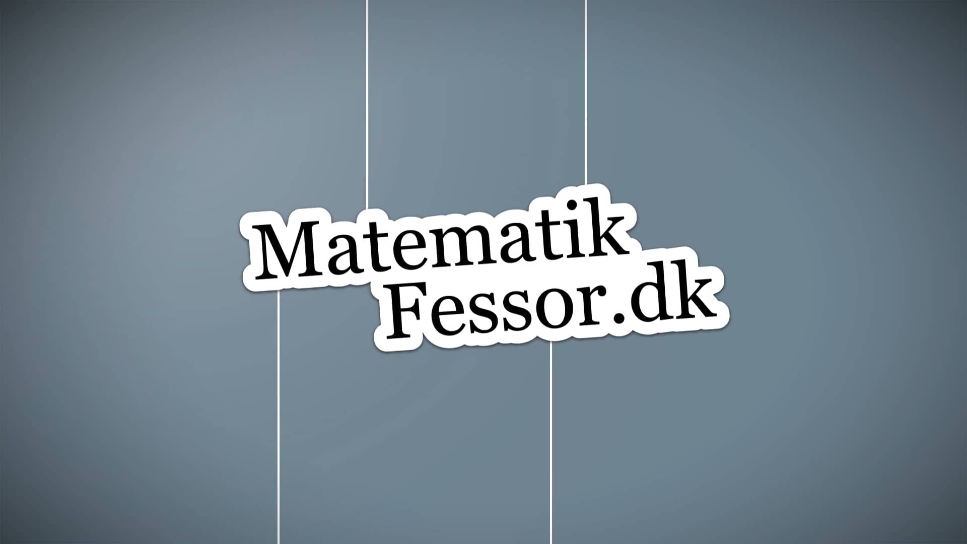 MatematikFessor on Vimeo