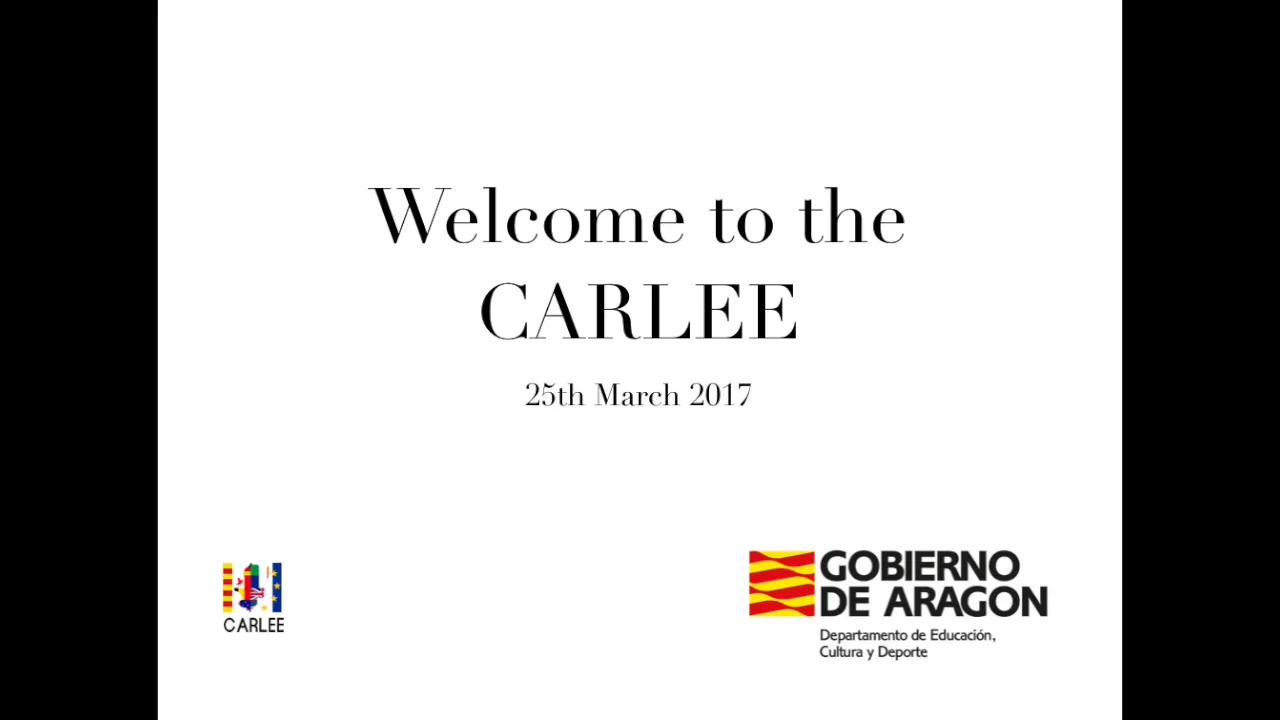Welcome to the CARLEE- 25th March 2017 on Vimeo