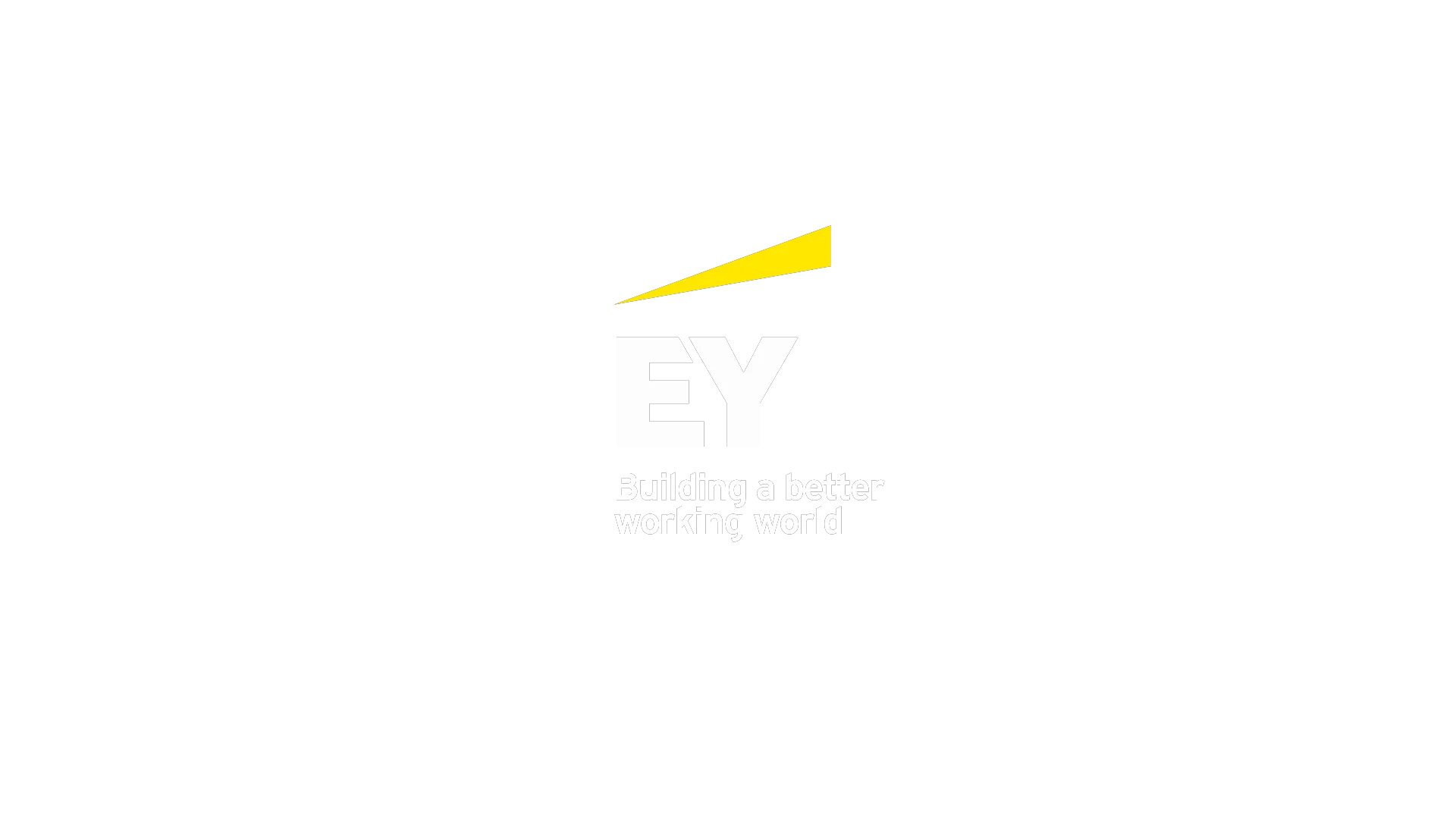 EY logo animation White artwork on alpha background No approach line