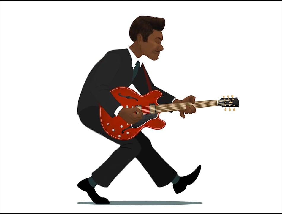 Chuck Berry - Duck walk on Vimeo